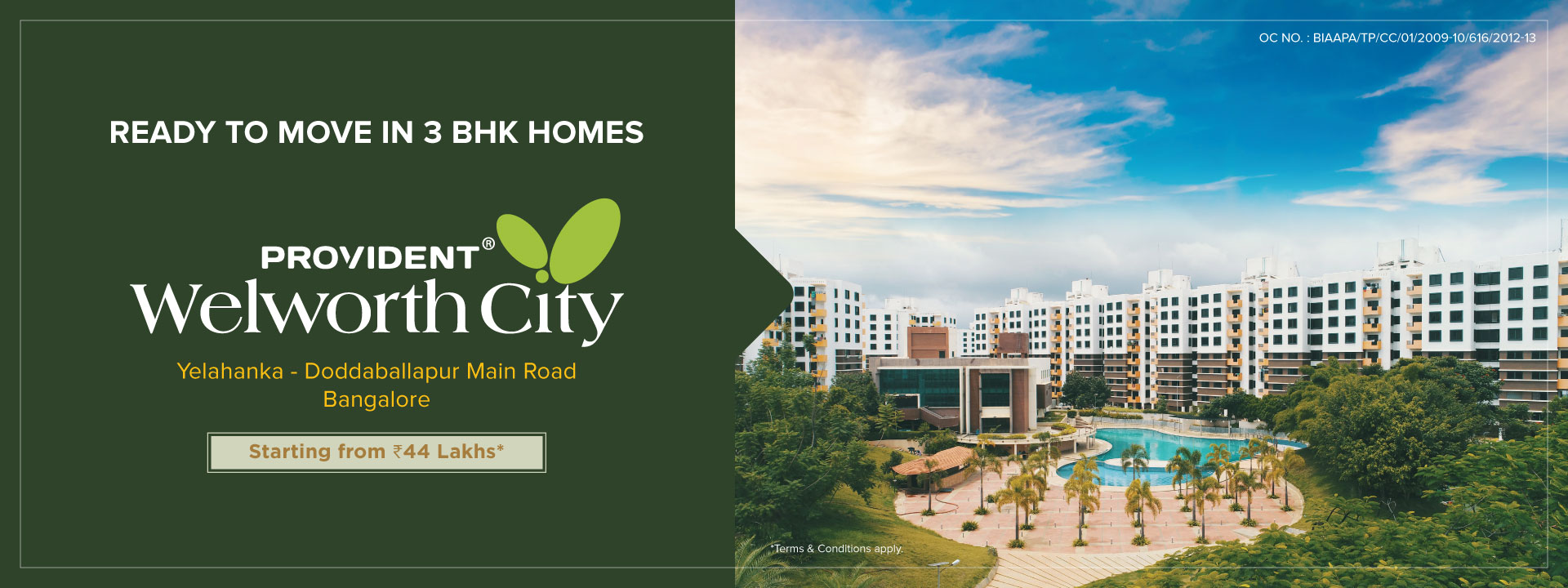 Provident Welworth City | Flats for Sale in Yelahanka | Ready to Move ...